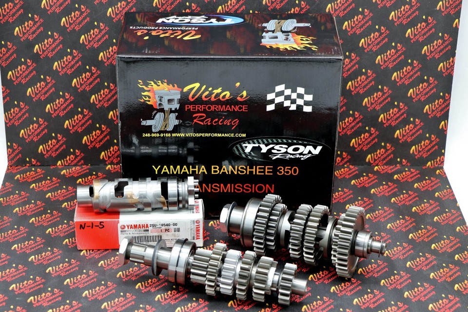 TYSON RACING Banshee drag transmission 1-5 OVERRIDE + cut drum + star ...