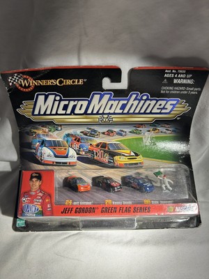 Vintage NASCAR Micro Machines - Jeff Gordon Kenny Irwin Dale Jarett ...