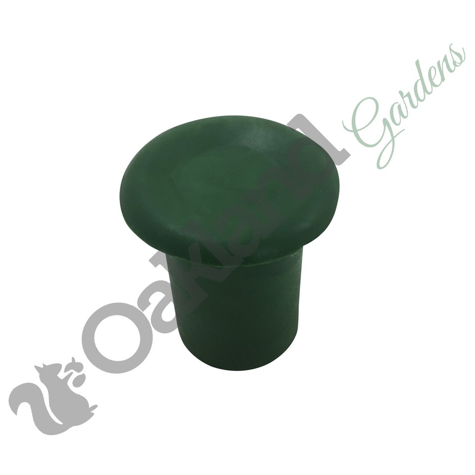 Large Garden Cane Caps Rubber Protectors Toppers Eye Protection Bamboo ...