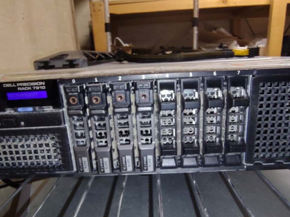 Dell Precision R7910 2X 18 core 2697V4 CPUs 72 threads 128GB DDR4 512GB ...