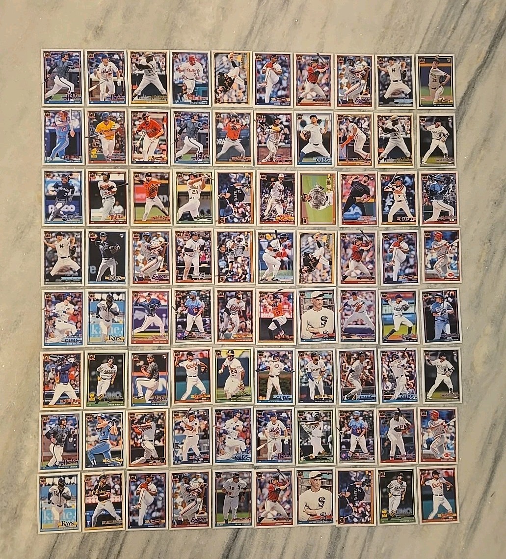 2026 Topps Series 1 1991 Topps Insert 80 Card Lot Rookies Vets | eBay