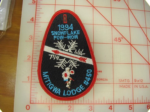 OA Lodge 450 MITIGWA collectible 1994 Snowflake POW WOW patch (p33) | eBay