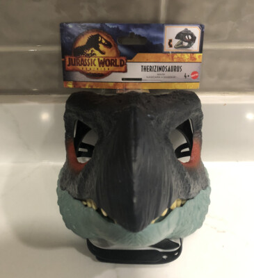 2022 Jurassic World Mask Dominion Therizinosaurus Dinosaur Dino - Brand ...