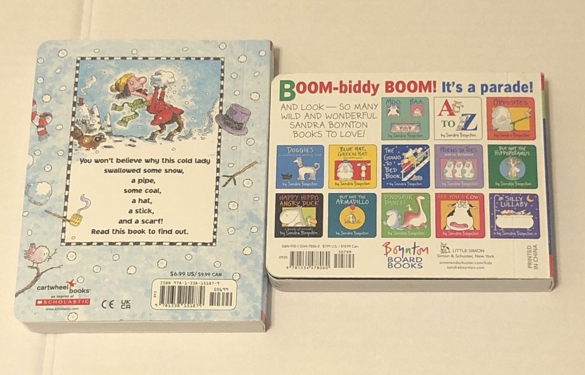 Christmas Parade by Sandra Boynton There Was A Cold Lady Who Swallowed ...