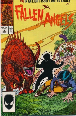 Fallen Angels Comic Book #4, Marvel Comics, Copyright 1987 | eBay