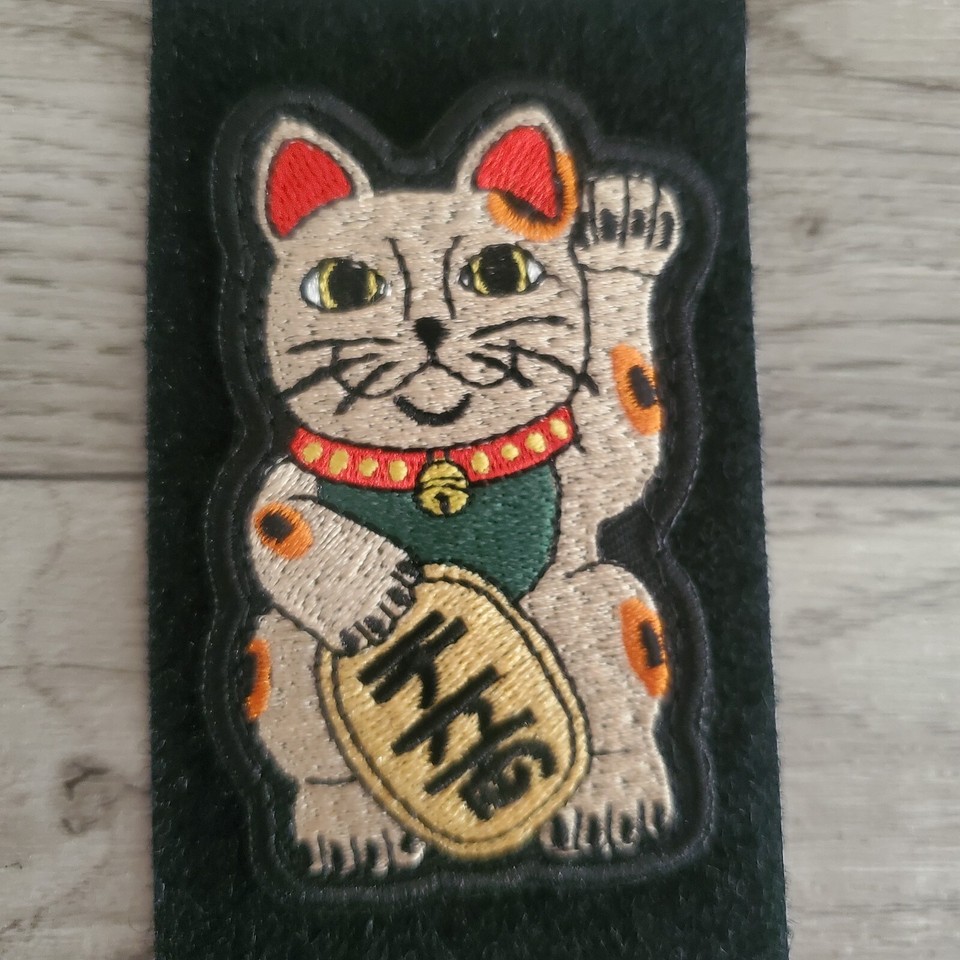 MANEKI NEKO LUCKY CAT Tactical Morale Patch Hook and Loop | eBay