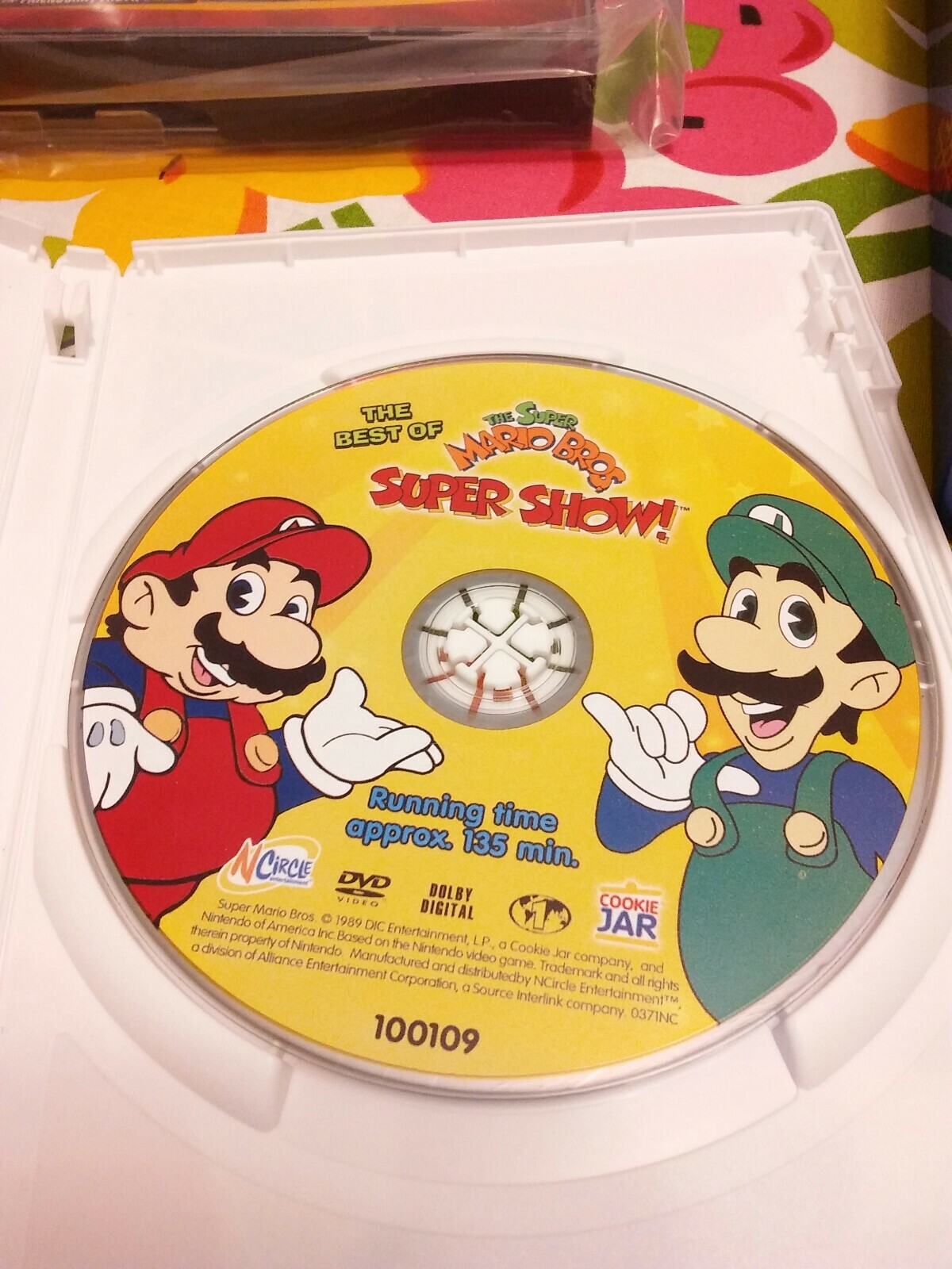 Mario dvd The Best Of Super Mario Bros. Super Show DVD 1989 preowned | eBay