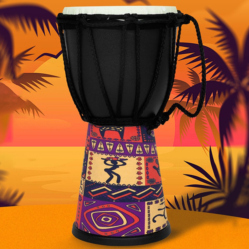 4 In African Drum Djembe Drum Handmade Bongo Drum Congo Drum Musical ...