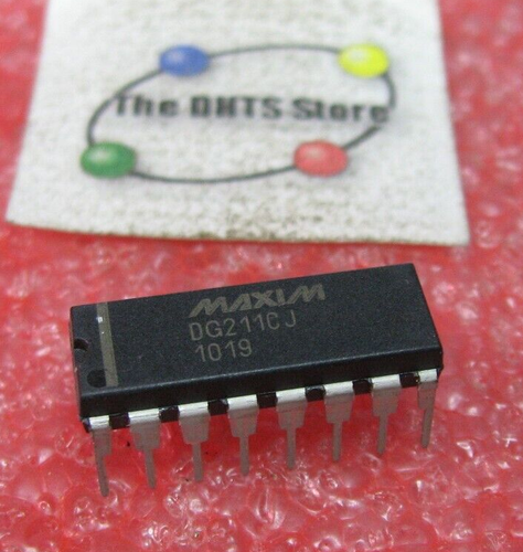 DG211CJ Maxim Quad Analog Switch NC IC SPST DG211 - NOS Qty 1 | eBay