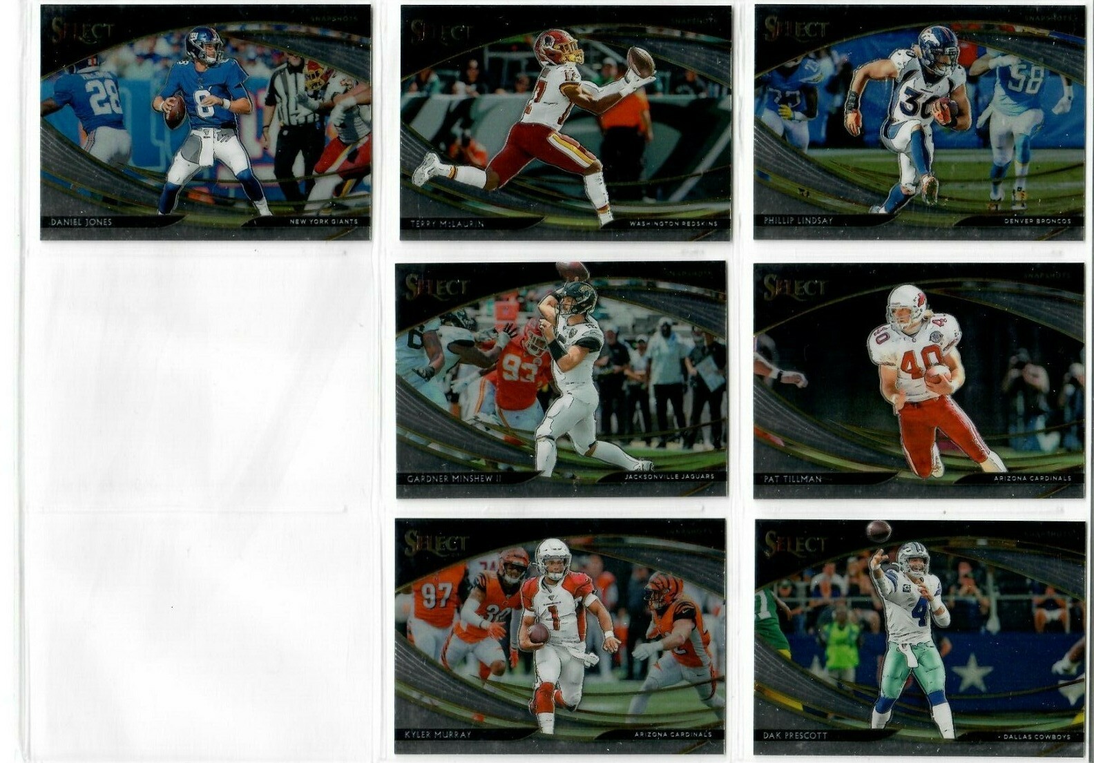 2019 Panini Select Football SNAPSHOTS INSERT You Pick TILLMAN KYLER ...