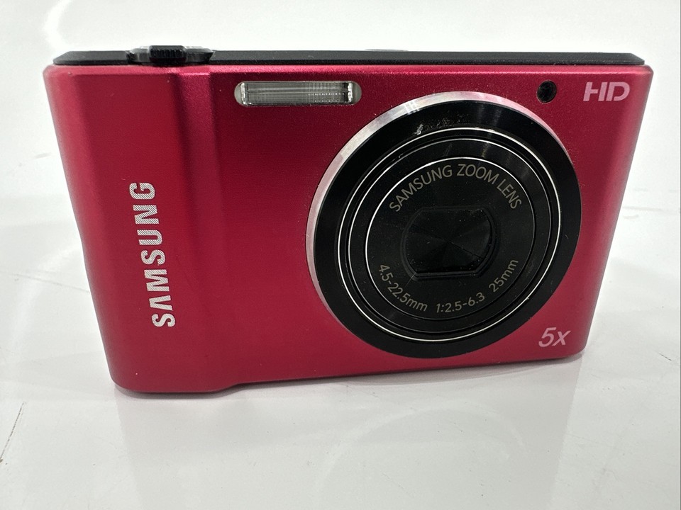 Samsung ST Series ST66 16.1MP Digital Camera Red Battery Untested ...
