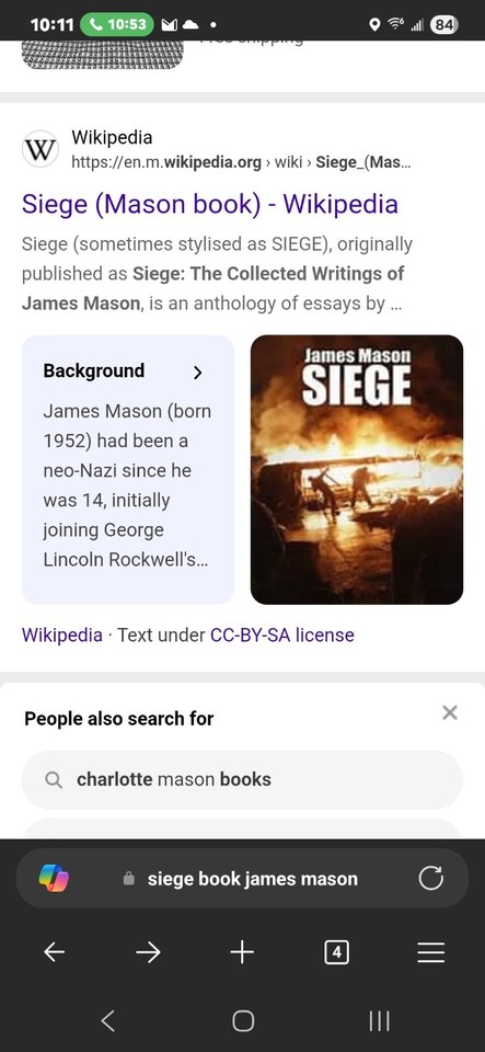 Siege: The Collected Writings of James Mason by Ryan Schuster ...