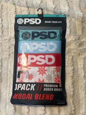 PSD Standard Premium Boxer Briefs Modal Blend Jolly 3 Pack Small | eBay