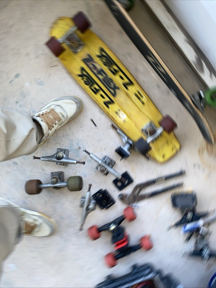 Jay Adams Signed Fiberglass Z-Flex Skateboard | eBay