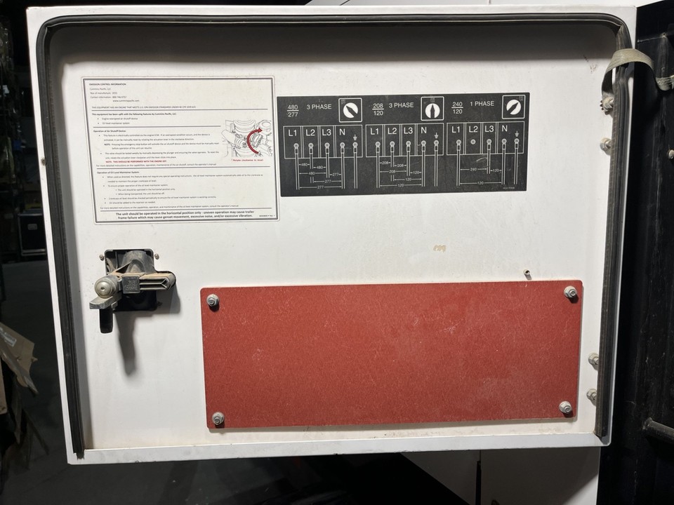 100kw Cummins C100D6R Mobile Diesel Generator - S/N: H150865378 (New ...