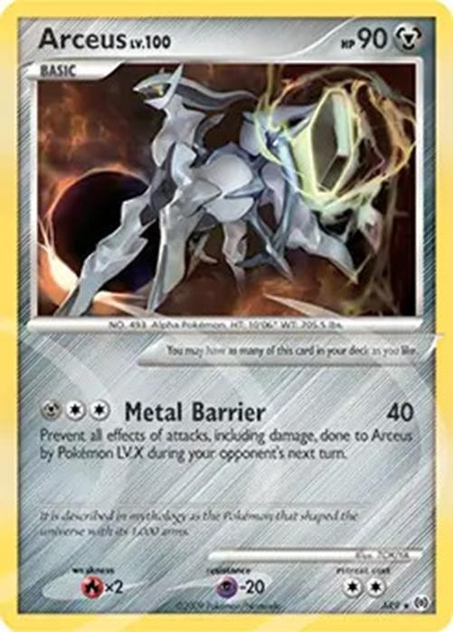 Arceus - AR9 - Pokemon Arceus Holo Card HP | eBay