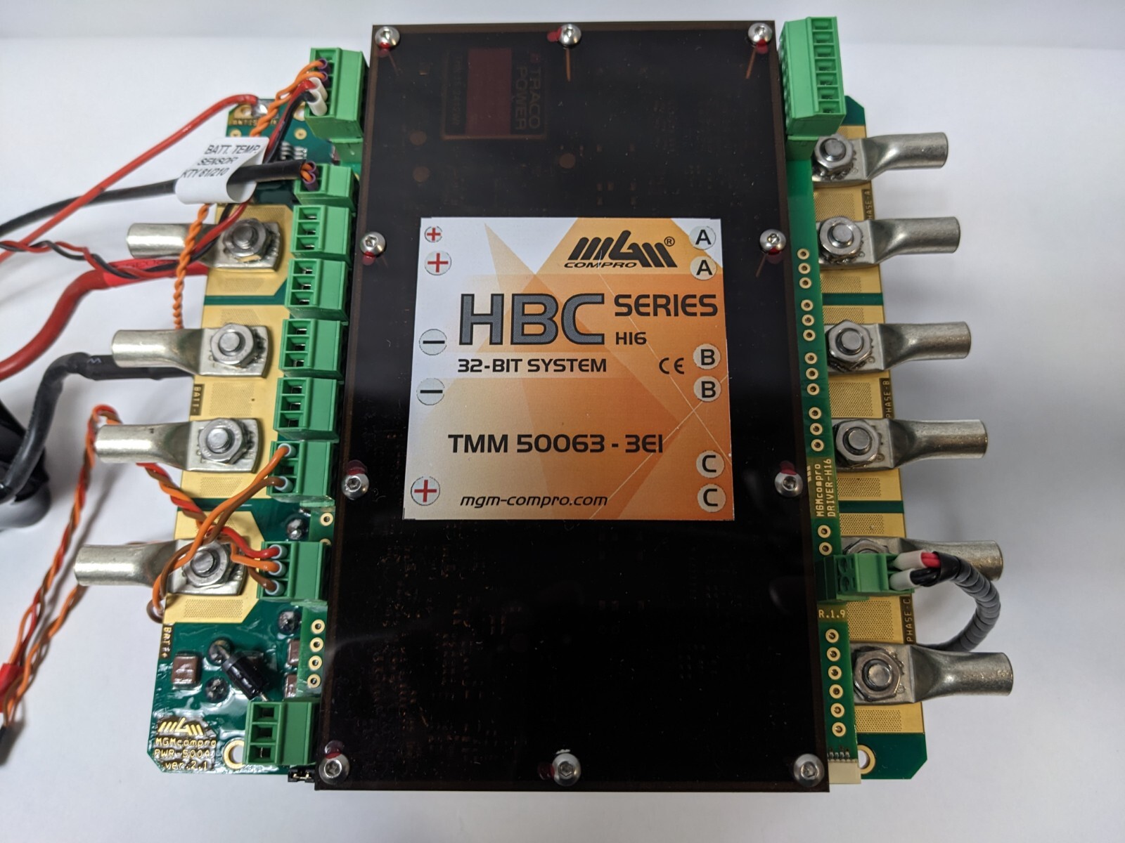 MGM Compro HBC H16 Series Aircraft Brushless Motor Controller TMM 50063 ...