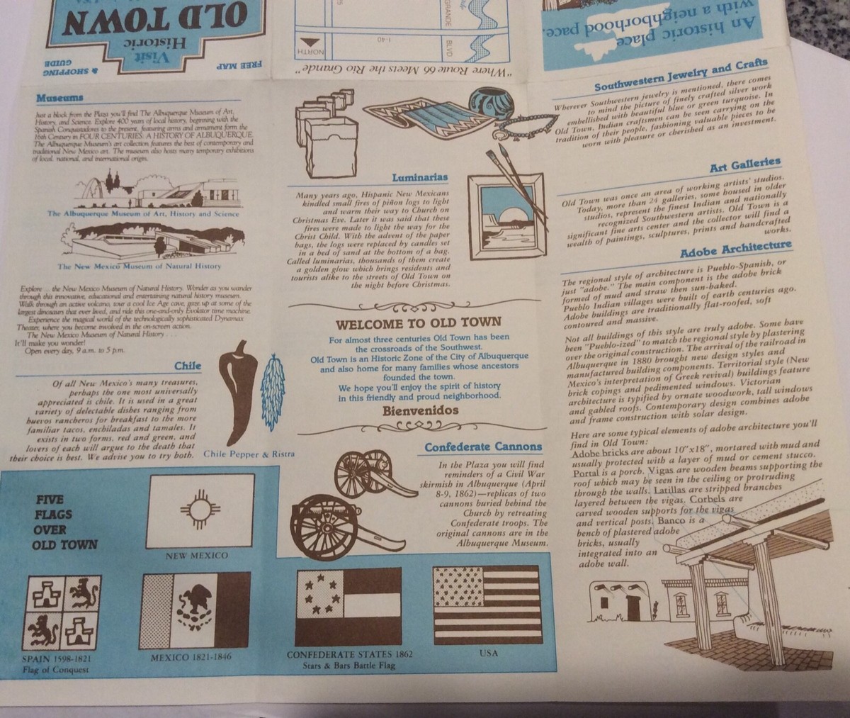 New Mexico Old Town Brochure