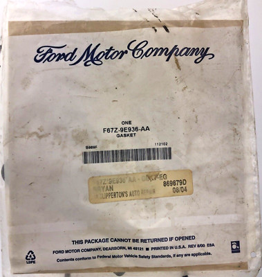 Genuine FORD Gasket F67Z-9E936-AA | eBay