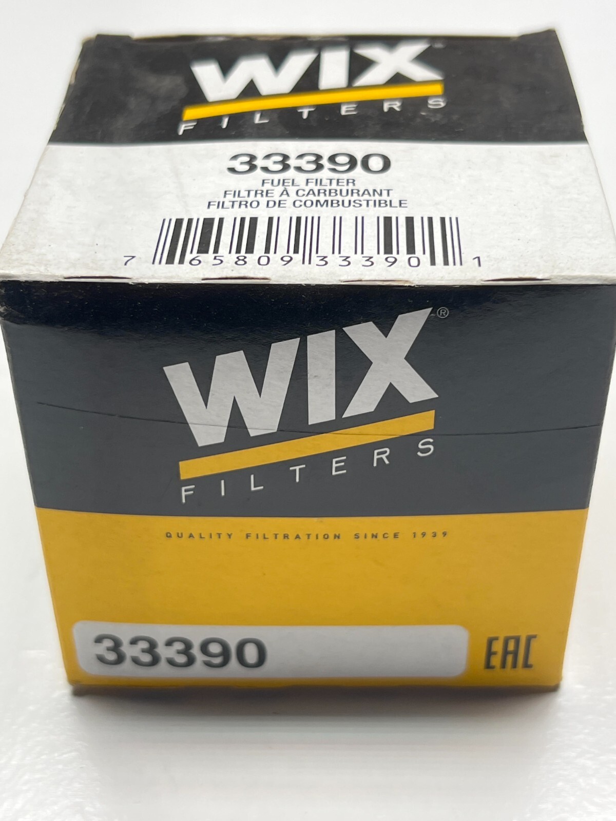 WIX 33390 - Fuel filter cross reference