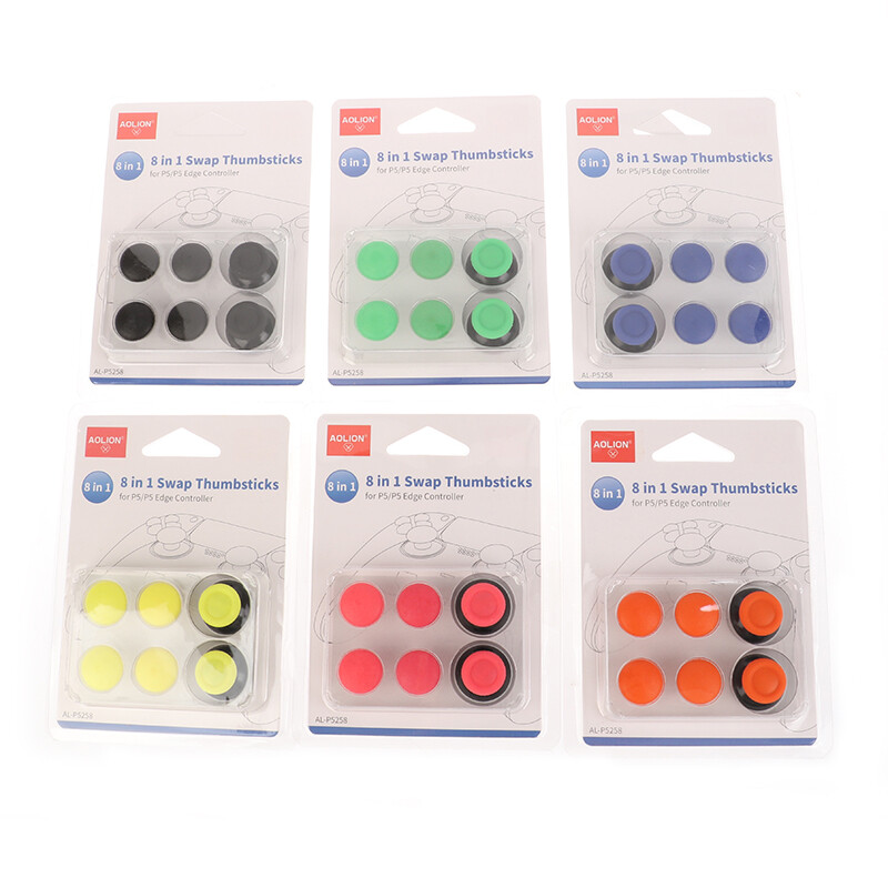 8pcs DIY Rocker Cap For PS5 XBOX Series 3D Joystick Cap Thumb Stick ...
