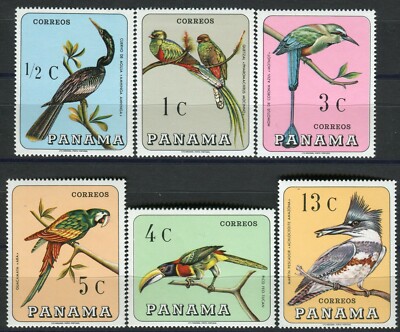 409 - Panama - Birds - Parrot - MNH(**) Set | eBay