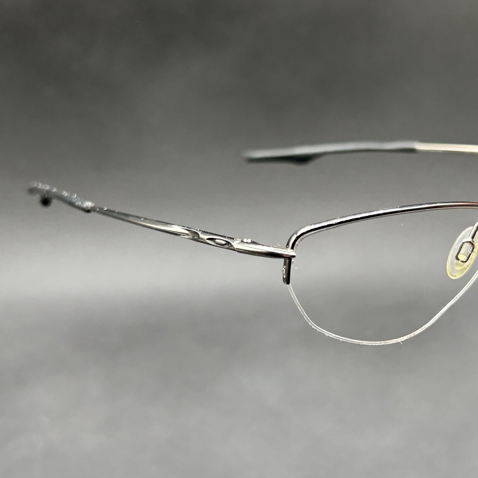 Oakley Wingback OX5089-0253 Half-Rim Eyeglasses Frame Gunmetal 53-18 ...