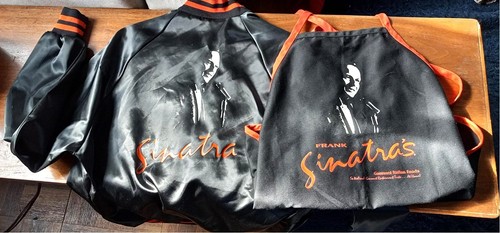 Frank Sinatra JACKET & APRON Tour Jacket-Promo Apron! 2-for-1 buy it ...