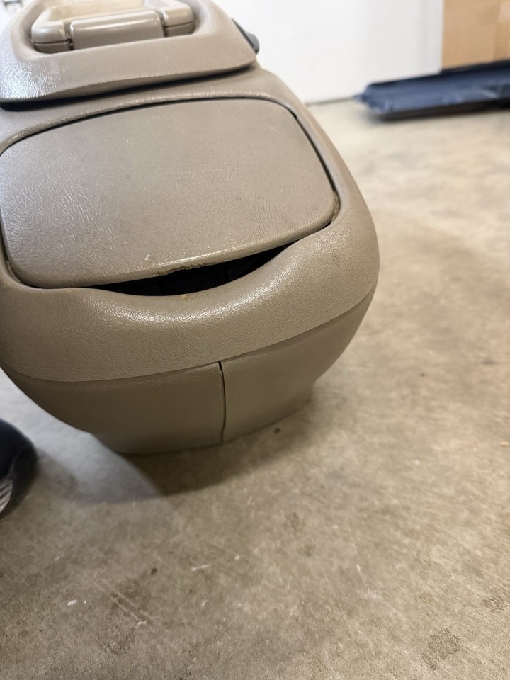 1995-1999 GMC Suburban Chevy Truck Center Console Tan OEM 95-99 | eBay