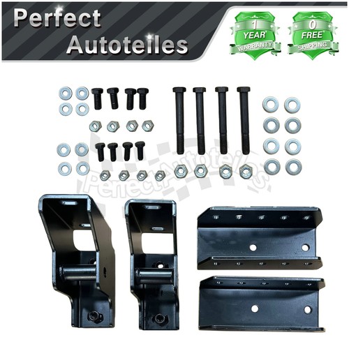 Rear Shackle Relocation Adjustable 1-2" Lift Kit Fit 1984-2001 Jeep ...