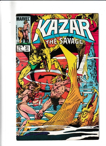 Ka-Zar the Savage #31 wrap around cover (1984 Marvel) VERY FINE 8.0 | eBay