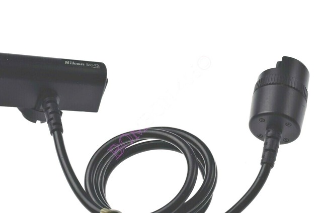Nikon Sc-12 TTL Remote Cord for The Sb-11 Sb-14 Speedlight Flash Units ...