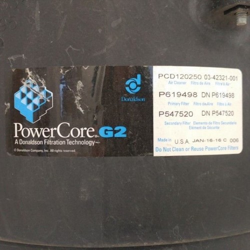 Donaldson PowerCore G2 Air Cleaner - P/N 03-42321-001, PCD120250 | eBay