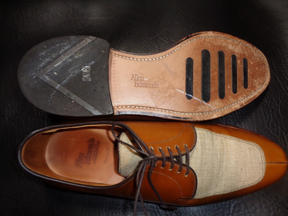 Real Nice - Allen Edmonds - Ramsey - Two Tone - Spectator Brown Oxford ...