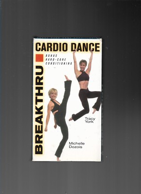 Breakthru Cardio Dance with Tracy York & Michelle Dozois, VHS | eBay