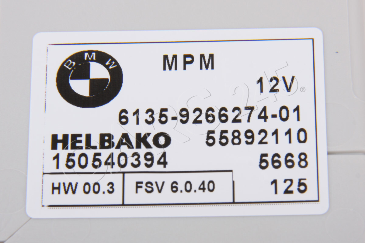 Genuine MPM Micro Power Module Control Unit Fits BMW 5 6 Series E60 E61 ...