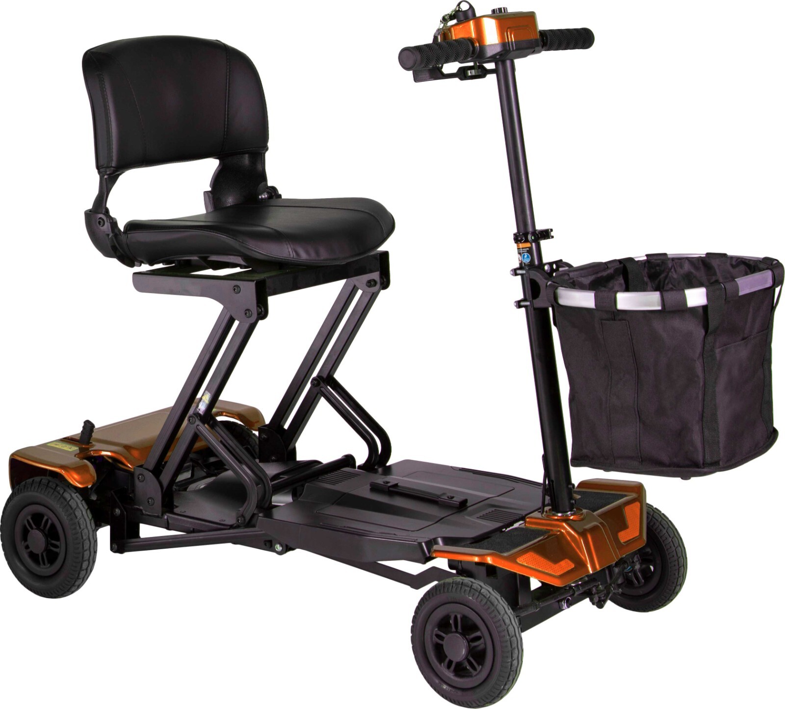 Falcon Auto Folding Mobility Scooter with detachable basket Engineered ...