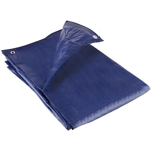 Tarpaulin 80gsm Economy Blue Durable Waterproof Groundsheet Cover | eBay