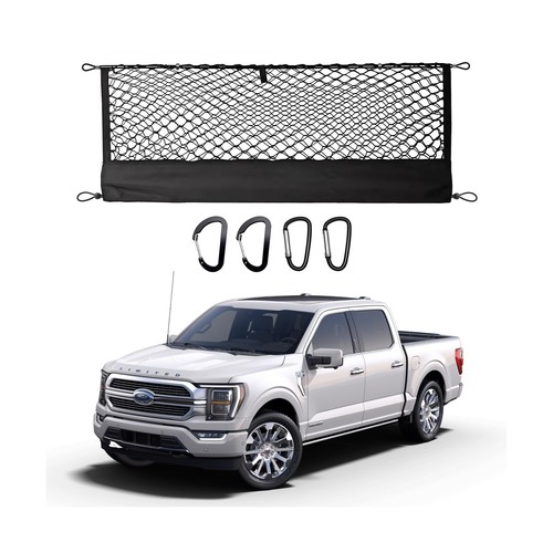 Envelope Style Truck Bed Cargo Net Compatible with Ford F150 2015-2024 ...