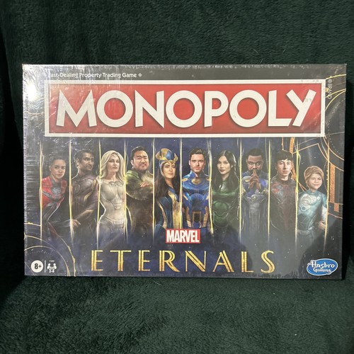 Monopoly Marvel Eternals Board Game With Collectible Tokens - Brand New ...