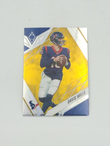2022 Panini Phoenix NFL Davis Mills Houston Texans Gold 1/1 #27 | eBay