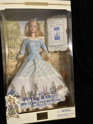 Barbie Peter Rabbit 100 Year Celebration Doll 2001 Mattel 53872 | eBay