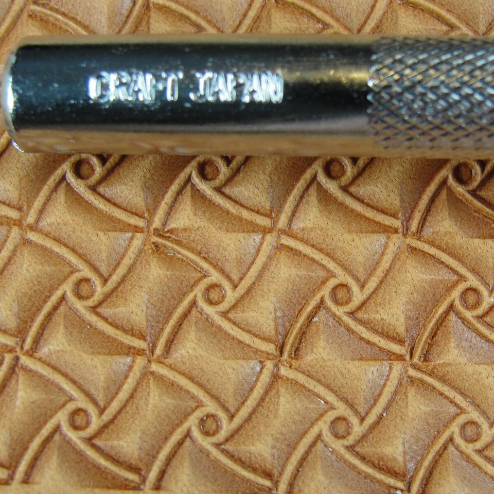 Craft Japan - #E685-S Crazy Legs Geometric Stamp (Leather Stamping Tool ...