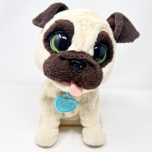 FurReal Friends JJ My Jumpin Pug Animated Plush Dog Hasbro 2014 Tested ...