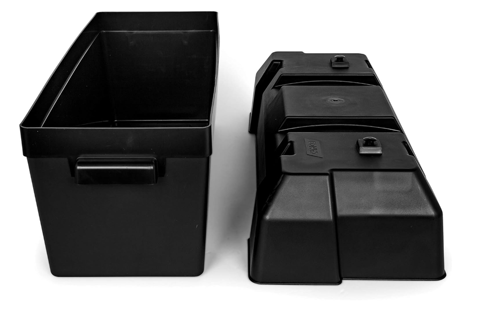 Double Battery Box,Safely Stored Rv,Automotive,Marine Battery,Corrosion ...
