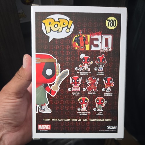 Funko Pop! Marvel: LARP Nerd Deadpool Vinyl Figure 780 | eBay