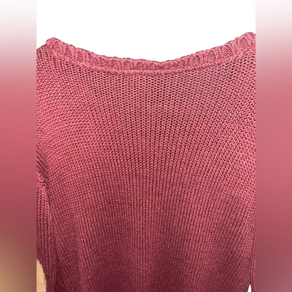 Razzle Dazzle Women’s V Neck Knitted Pullover Sweater SIZE SMALL RED | eBay