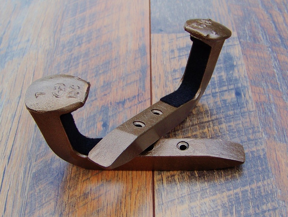 Gun rack hangers hooks wall mount shotgun rifle hunting western decor ...