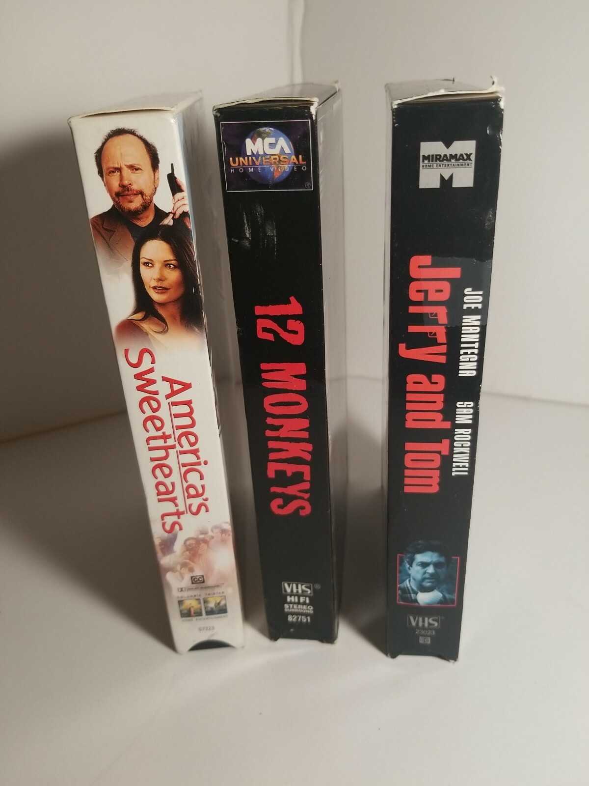 12 Monkeys VHS, Jerry & Tom VHS, America's Sweethearts VHS Tapes Bundle ...