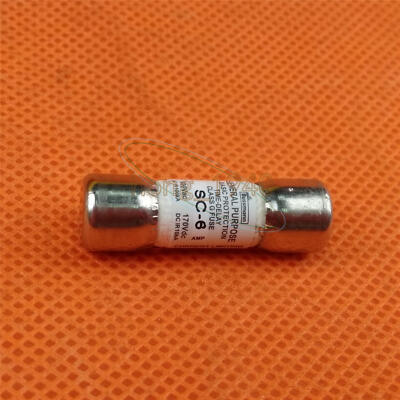 ONE Bussmann SC-6 (SC 6) 6Amp Time-Delay Class Fuse 600V SC6 New | eBay